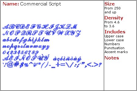 Commercial Script